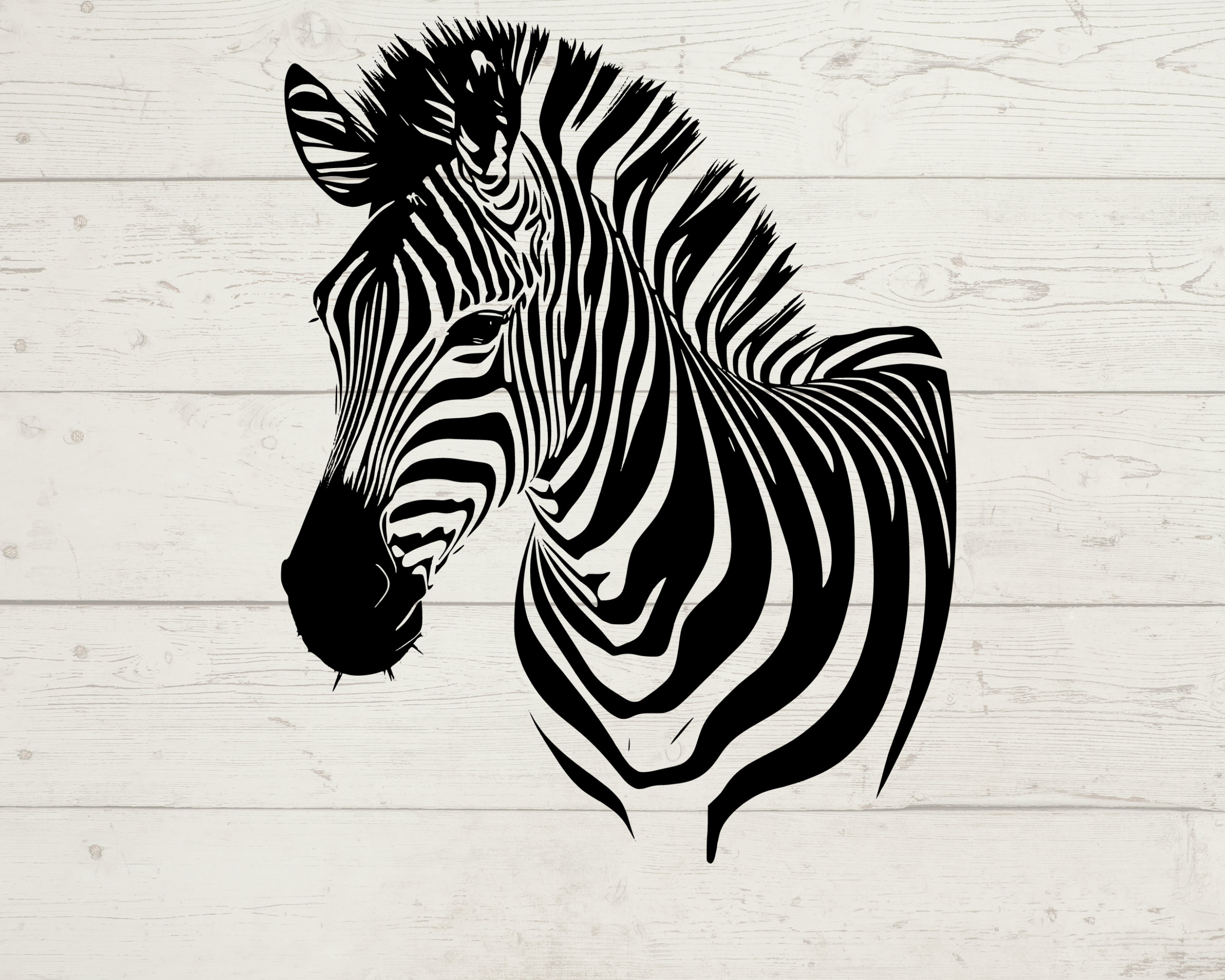 Zebra Svg Zebra Clipart Zebra Png Zebra Head Zebra Cut - Etsy