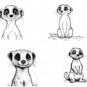 Meerkat Svg Bundle , Meerkat Svg , Cut Files for Cricut and Laser ...