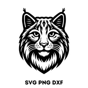 Bobcat Svg, Bobcat Clipart, Bobcat Png, Bobcat Head, Bobcat Cut Files ...