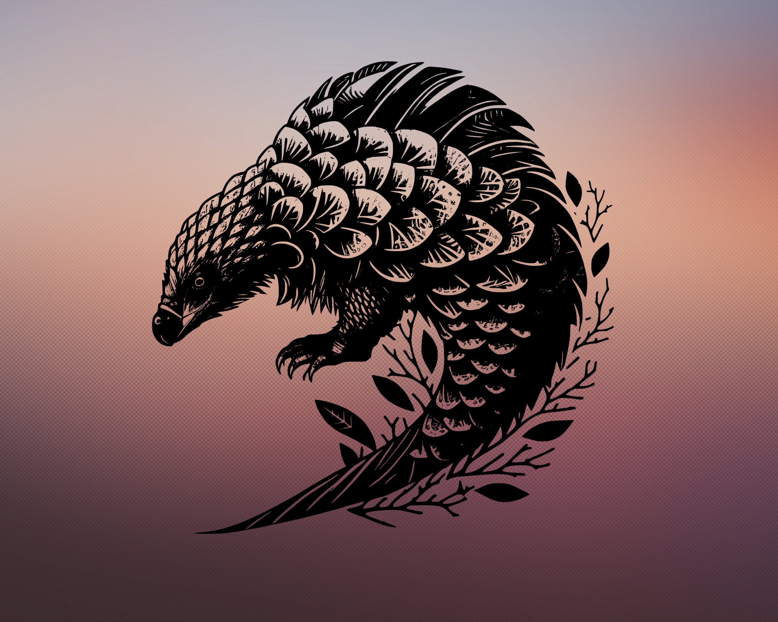 Pangolin SVG Pangolin Clipart Pangolin Png Pangolin Kopf - Etsy Schweiz