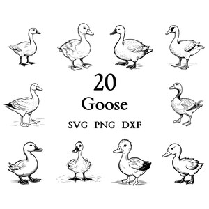 Goose Svg Bundle , Goose Svg , Cut Files for Cricut and Laser Engraving ...