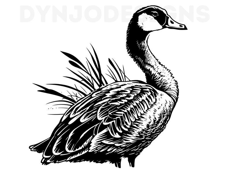 Goose Svg Goose Clipart Goose Png Goose Head Goose Cut - Etsy Canada