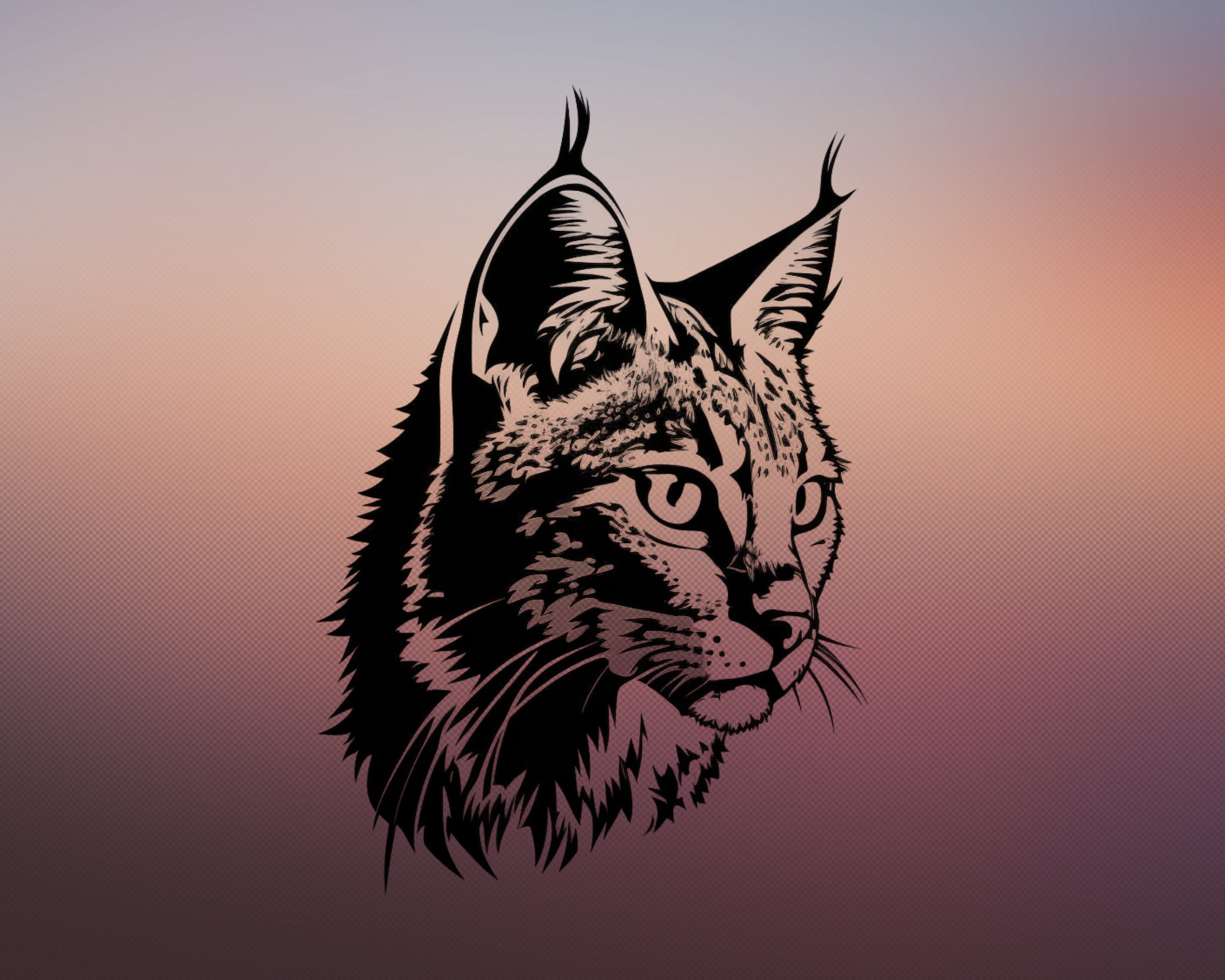 Bobcat Svg Bobcat Clipart Bobcat Png Bobcat Head Bobcat - Etsy Ireland