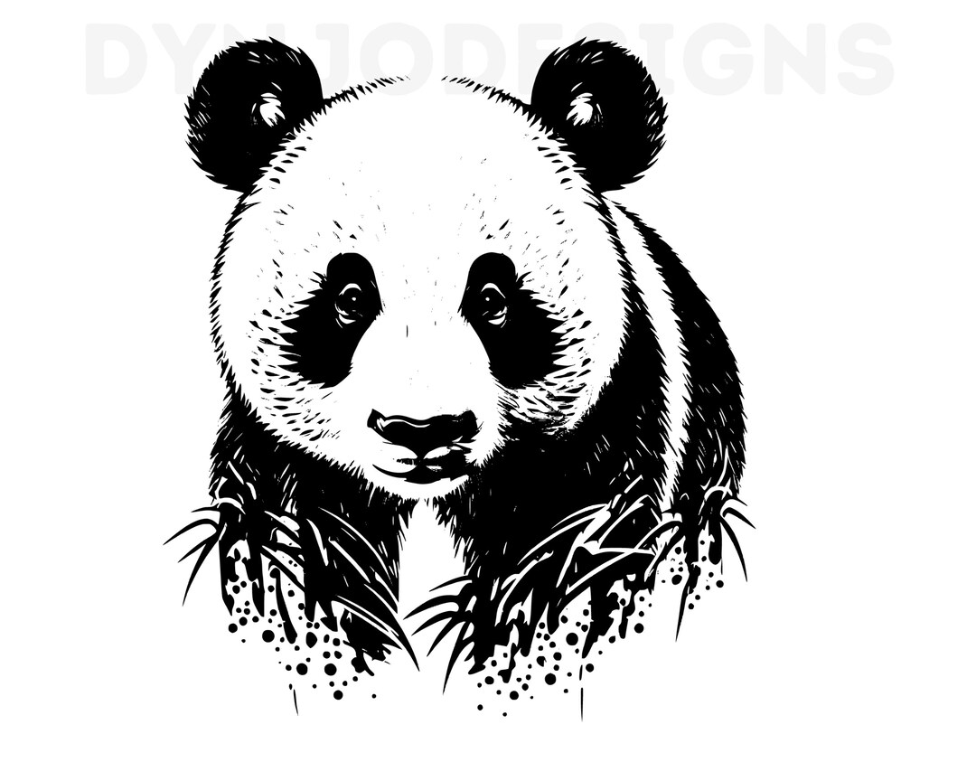 Panda Svg, Panda Clipart, Panda Png, Panda Head, Panda Cut Files for ...