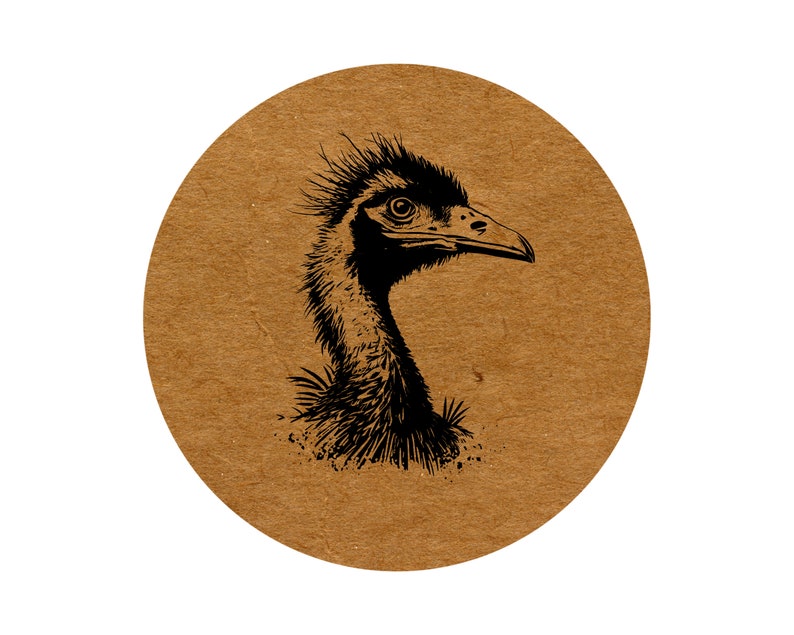 Emu Svg Emu Clipart Emu Png Emu Head Emu Cut Files for - Etsy Australia