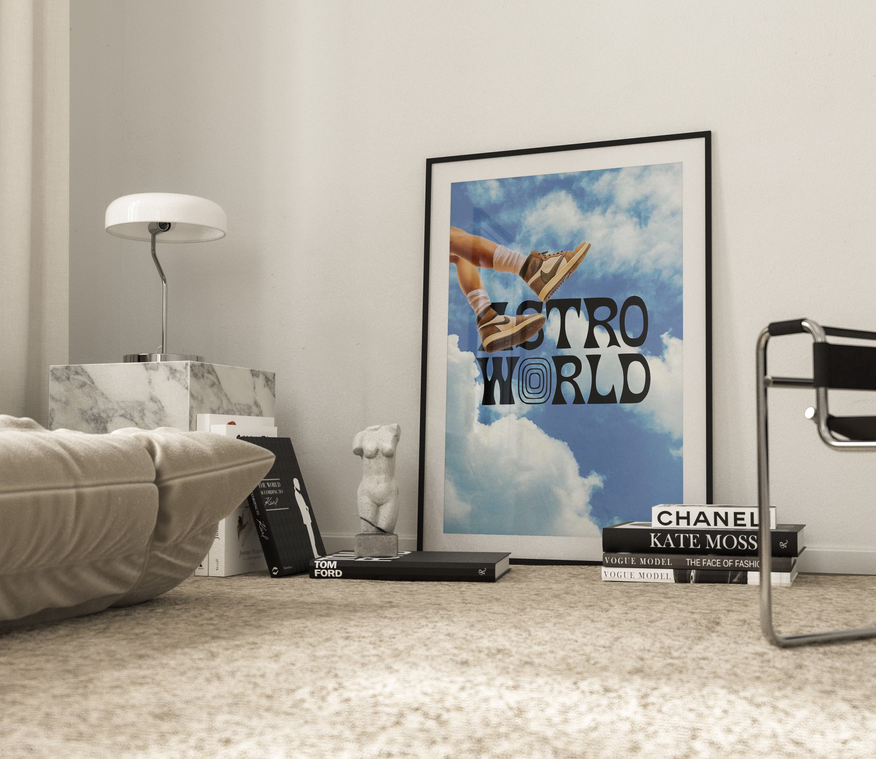 Travis Scott Astroworld Sneaker Poster Hypebeast Poster Sneakerhead ...