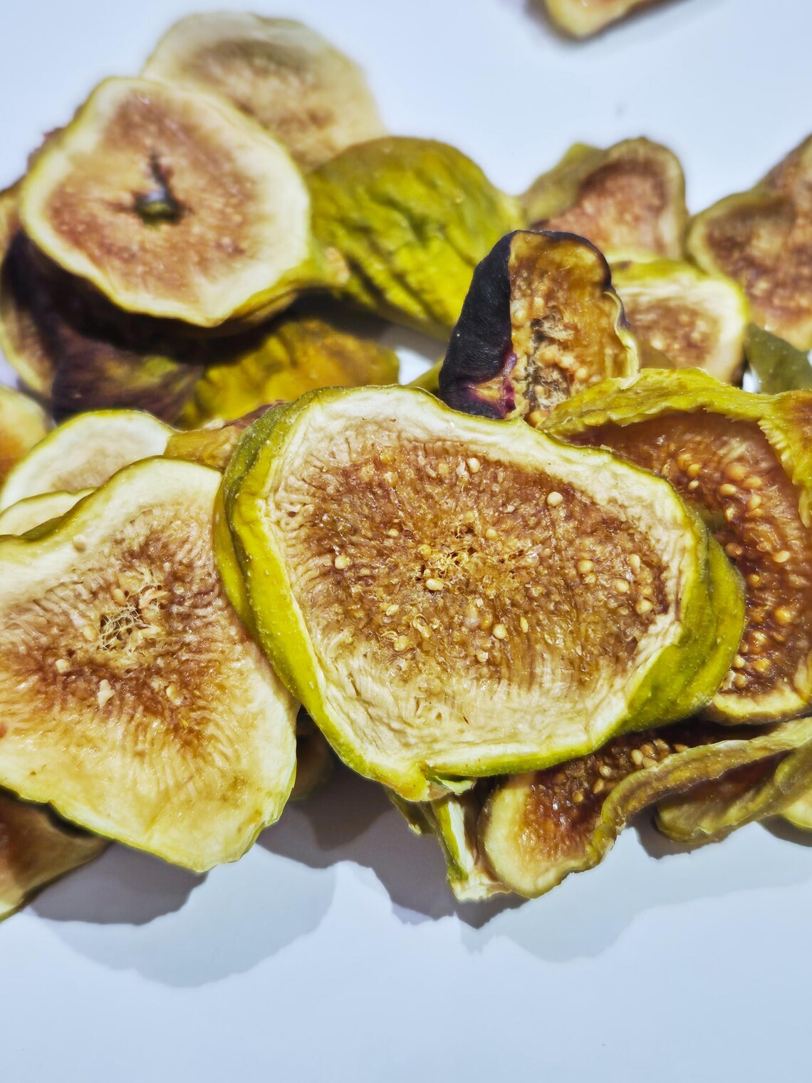 Dried Fig Chips, Natural Pure Dried Fig Chips, Organic Dried Figs ...