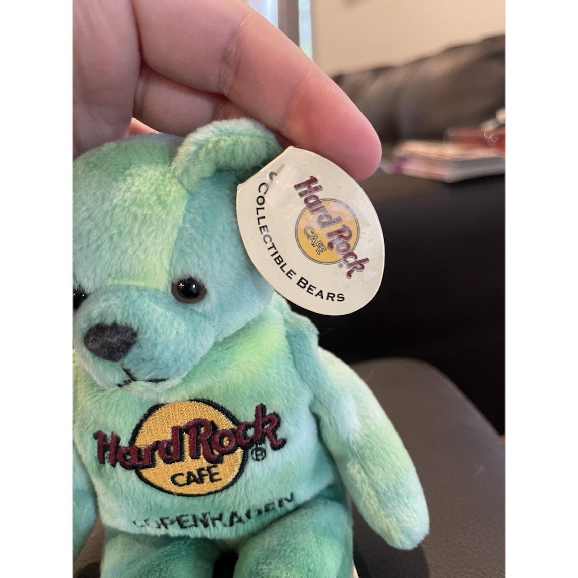 Ty Beanie Baby HARD ROCK CAFE Monty Bears Copenhagen Bear - Etsy