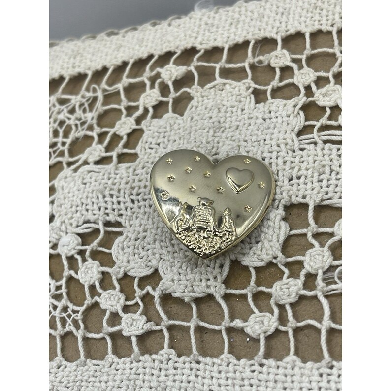 Vtg Shrek Pin Dreamworks LLC Brooch Gold Tone Heart Variety CC 2002 ...
