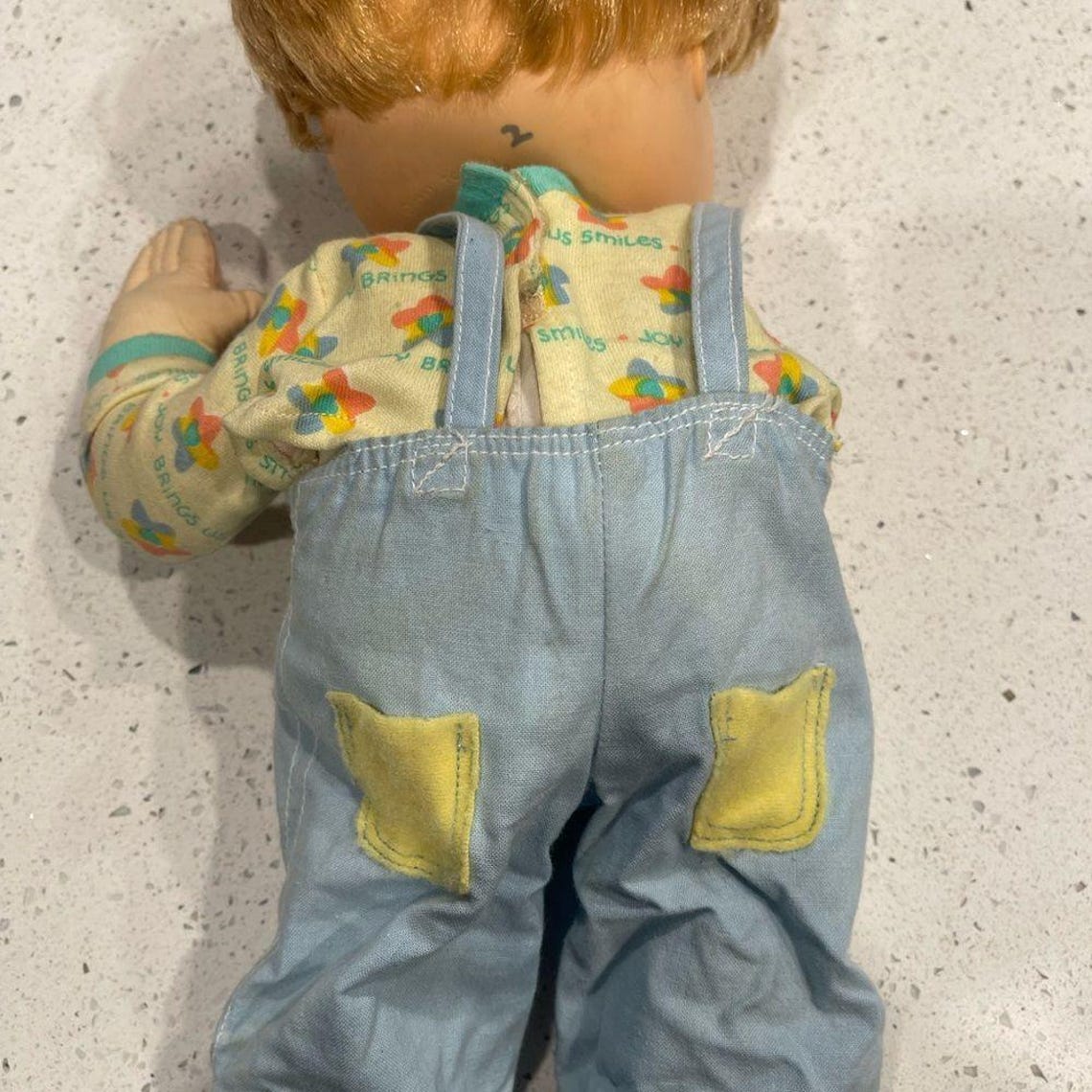 Vtg Special Blessings Baby Boy Matthew Praying Stuffed Plastic Doll ...