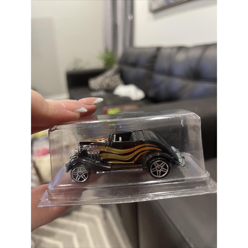1996 Roadster Convertible Hot Wheels by Mattel Black W/flames - Etsy