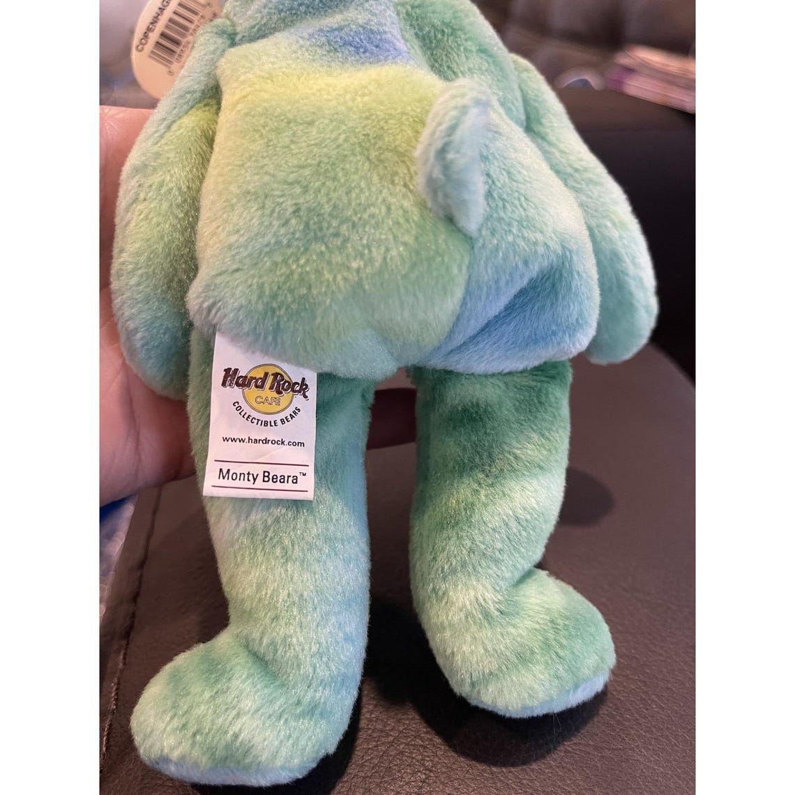 Ty Beanie Baby HARD ROCK CAFE Monty Bears Copenhagen Bear - Etsy
