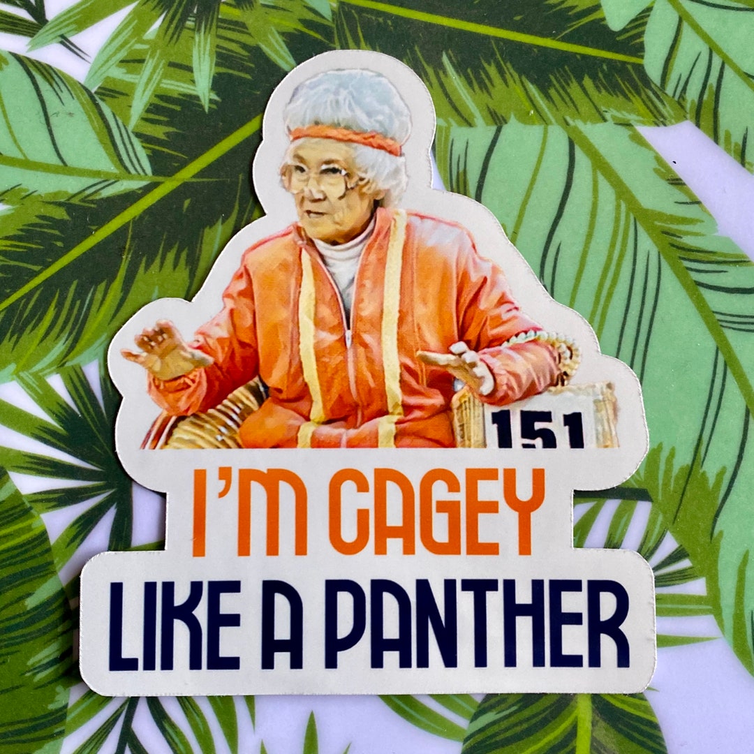 Cagey Like a Panther Sophia Petrillo Golden Girls Inspired Vinyl ...