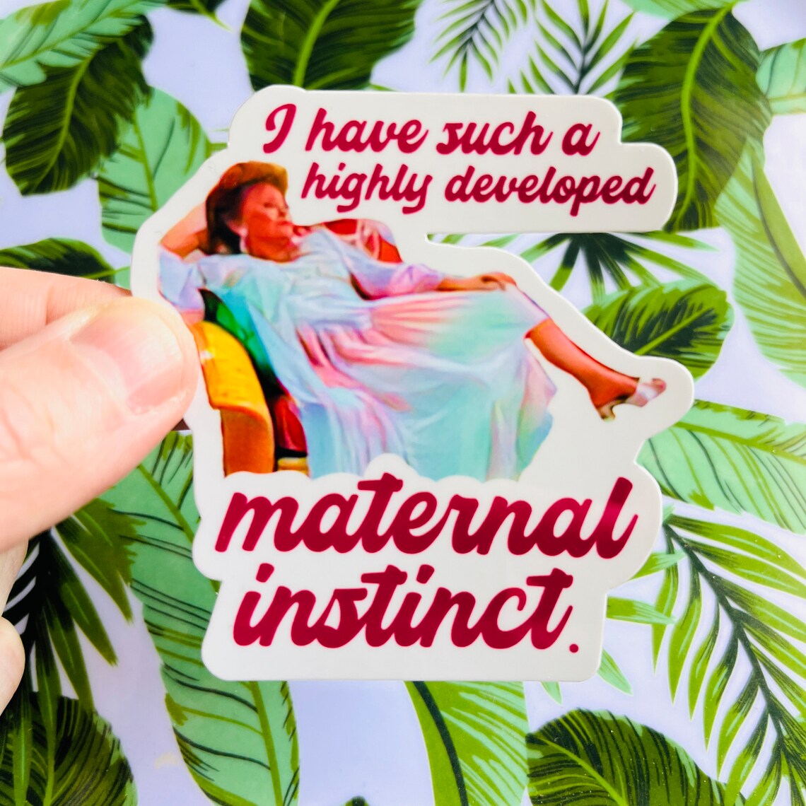Maternal Instinct - Golden Girls Inspired Blanche Devereaux Decal Vinyl ...