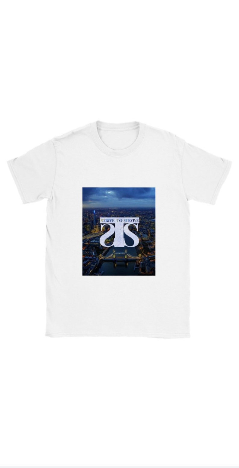 Strive to Survive White T-shirts - Etsy