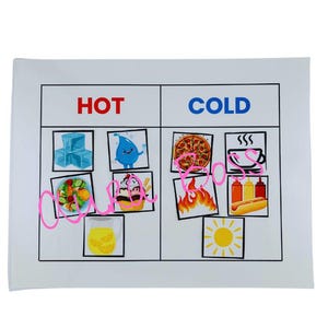 Sorting Items Printable, Sorting Hot and Cold Printable, ABA Resources ...