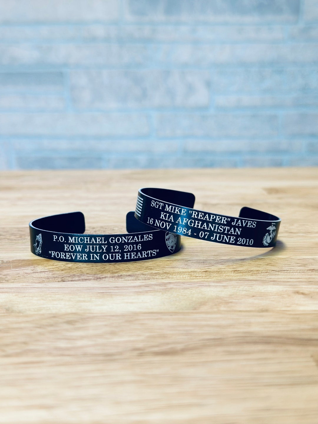 Police Memorial Bracelet - Etsy