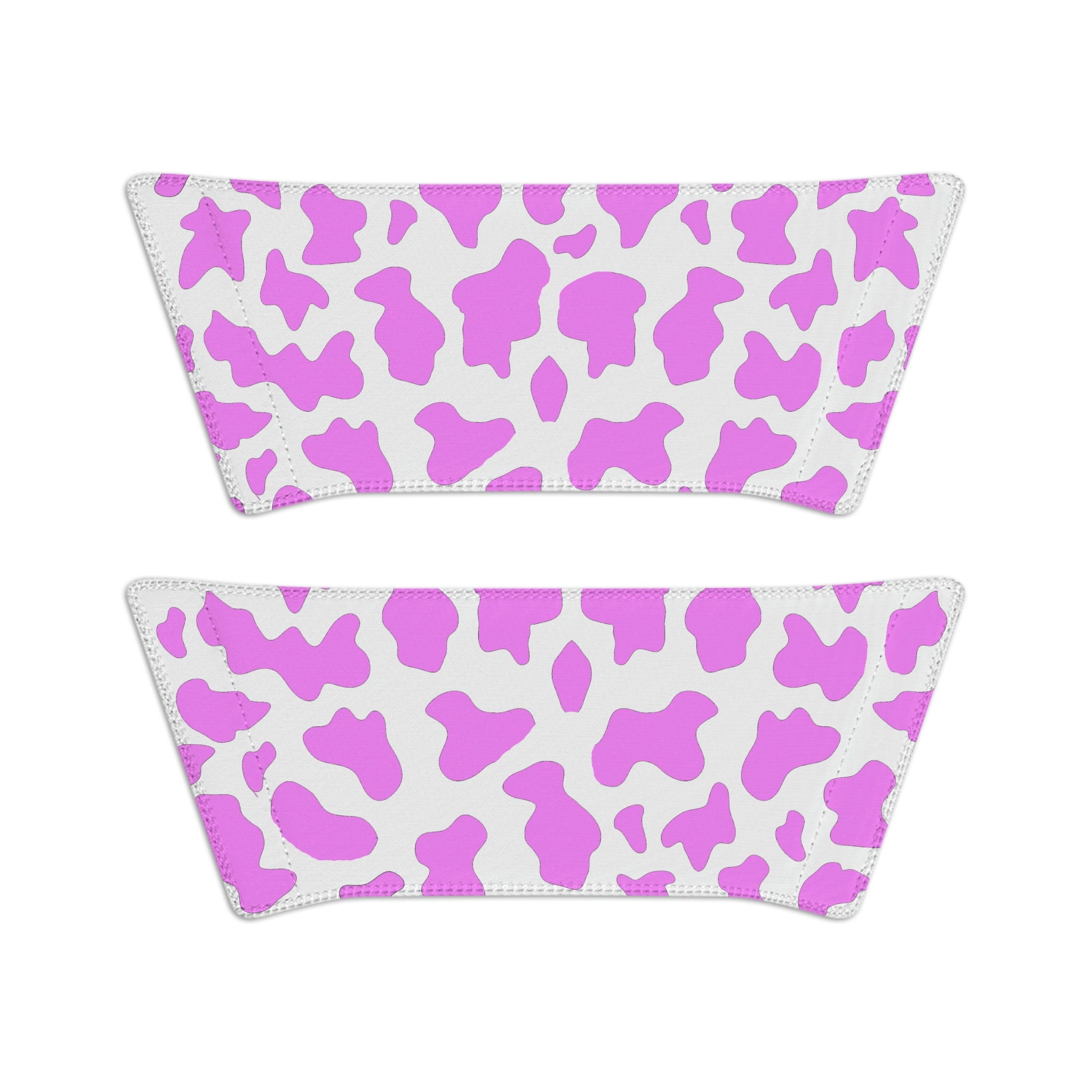 Women's Pink Cow Print Slide Sandals - Etsy