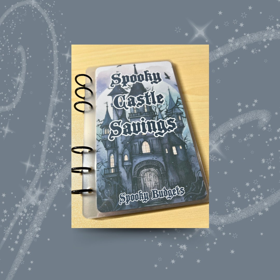 Spooky Castle Scratch & Save Challenge Book A6 Mini Binder 300 Savings ...