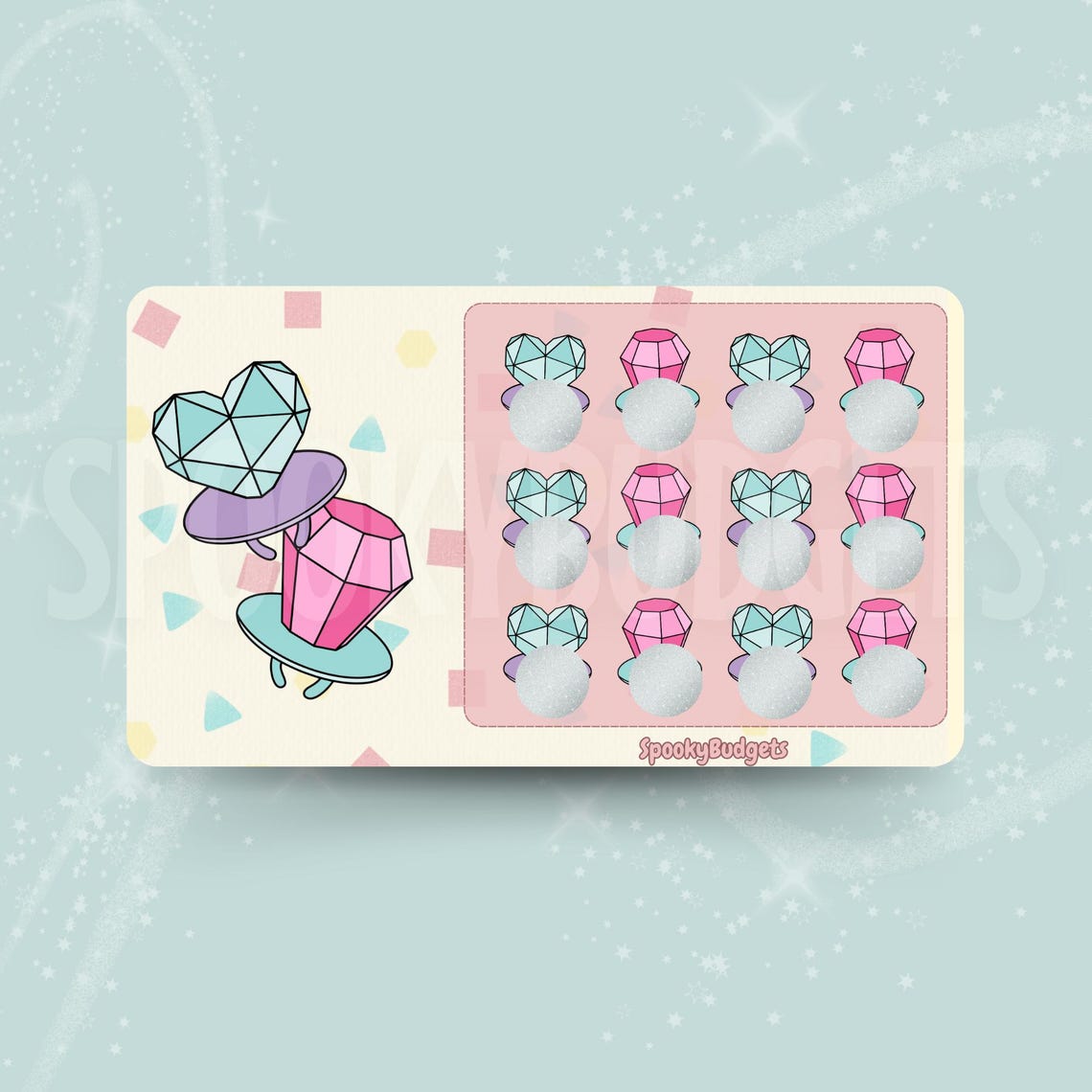 Ring Pop Scratch & Save Challenge - Etsy