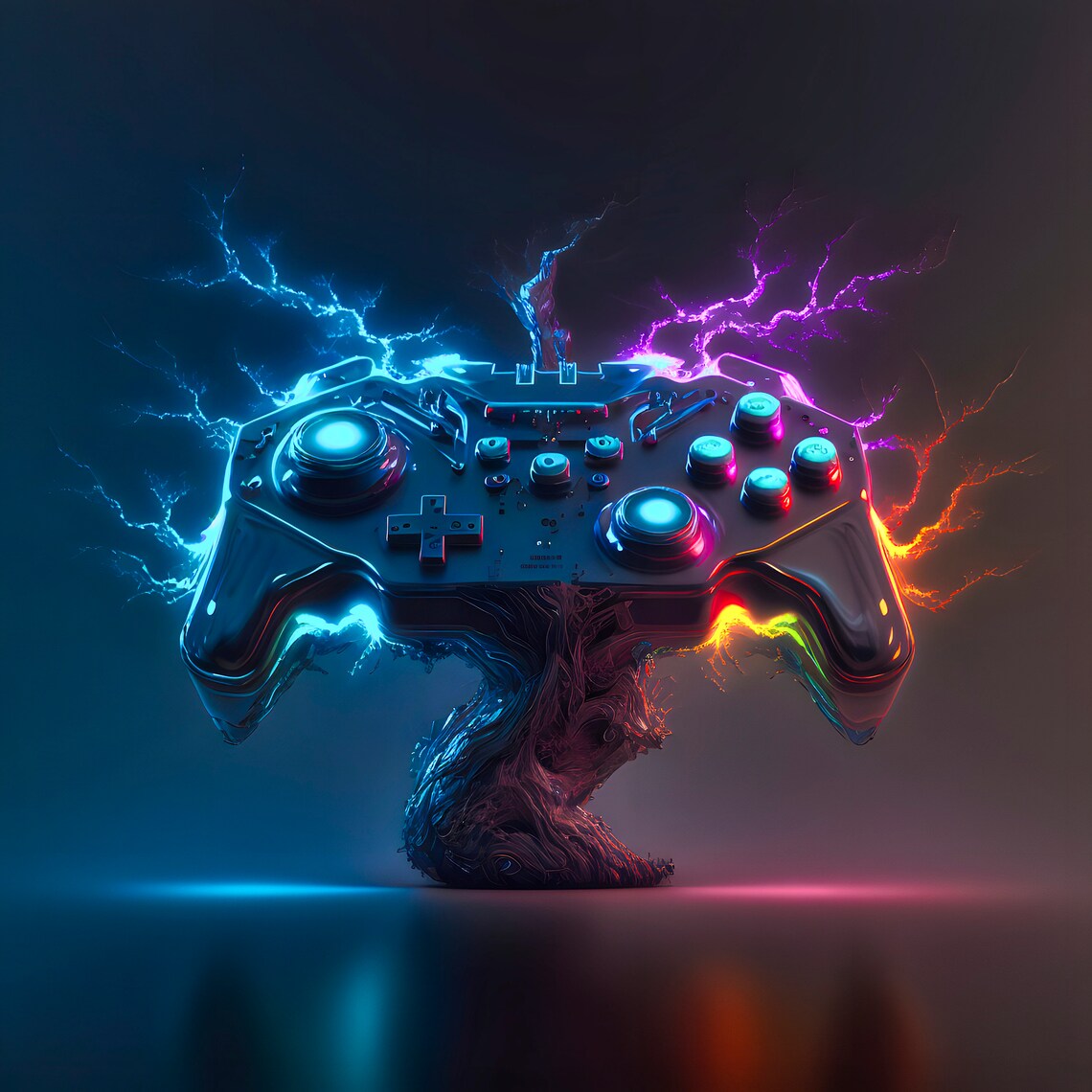 Game Controller Digital Art - Etsy