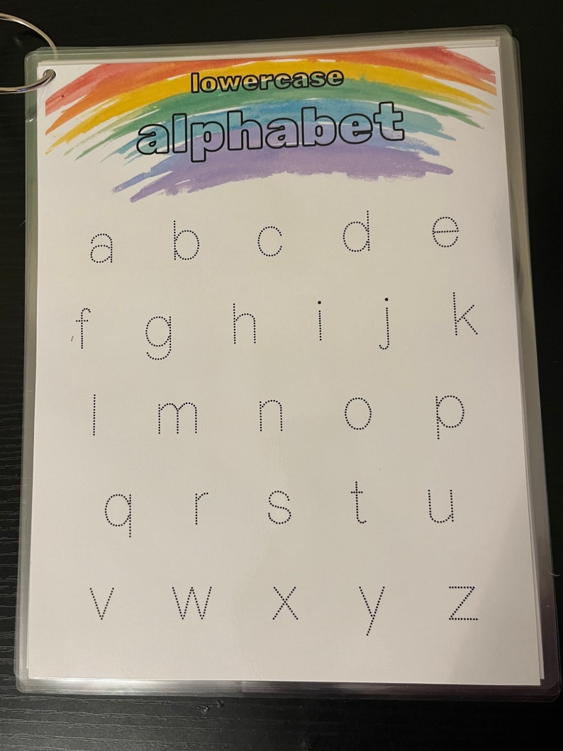 Interactive Dry Erase Writing Practice Pack Uppercase, Lowercase ...