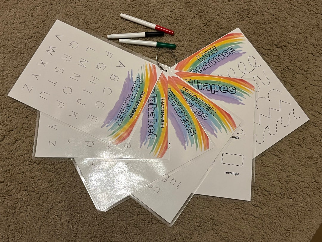 Interactive Dry Erase Writing Practice Pack Uppercase, Lowercase ...