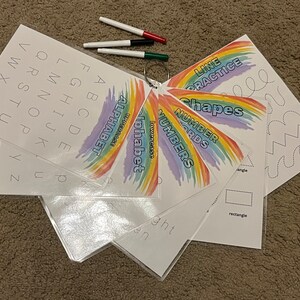 Interactive Dry Erase Writing Practice Pack Uppercase, Lowercase ...