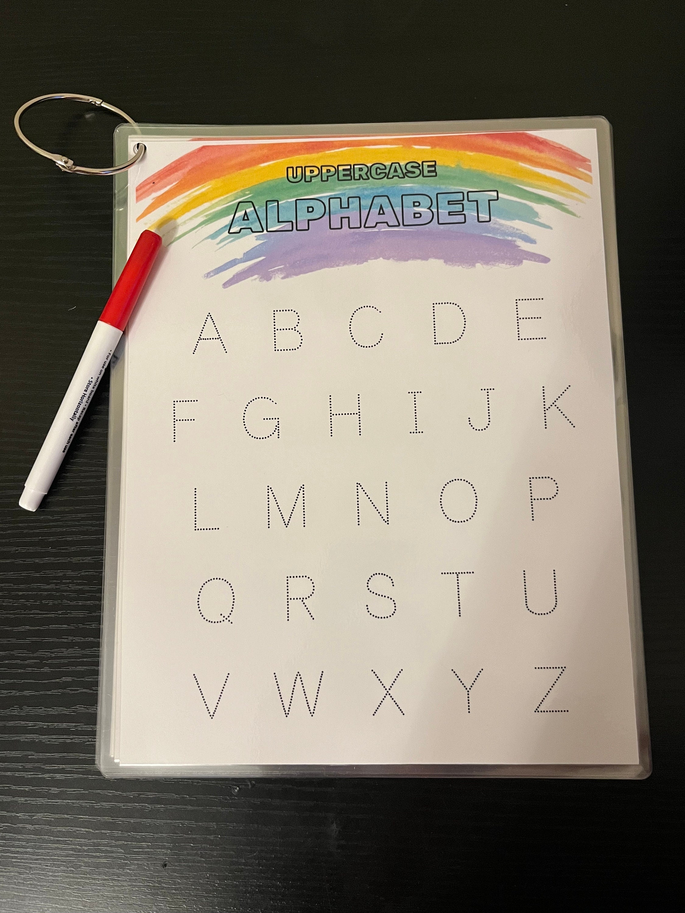 Interactive Dry Erase Writing Practice Pack Uppercase, Lowercase ...