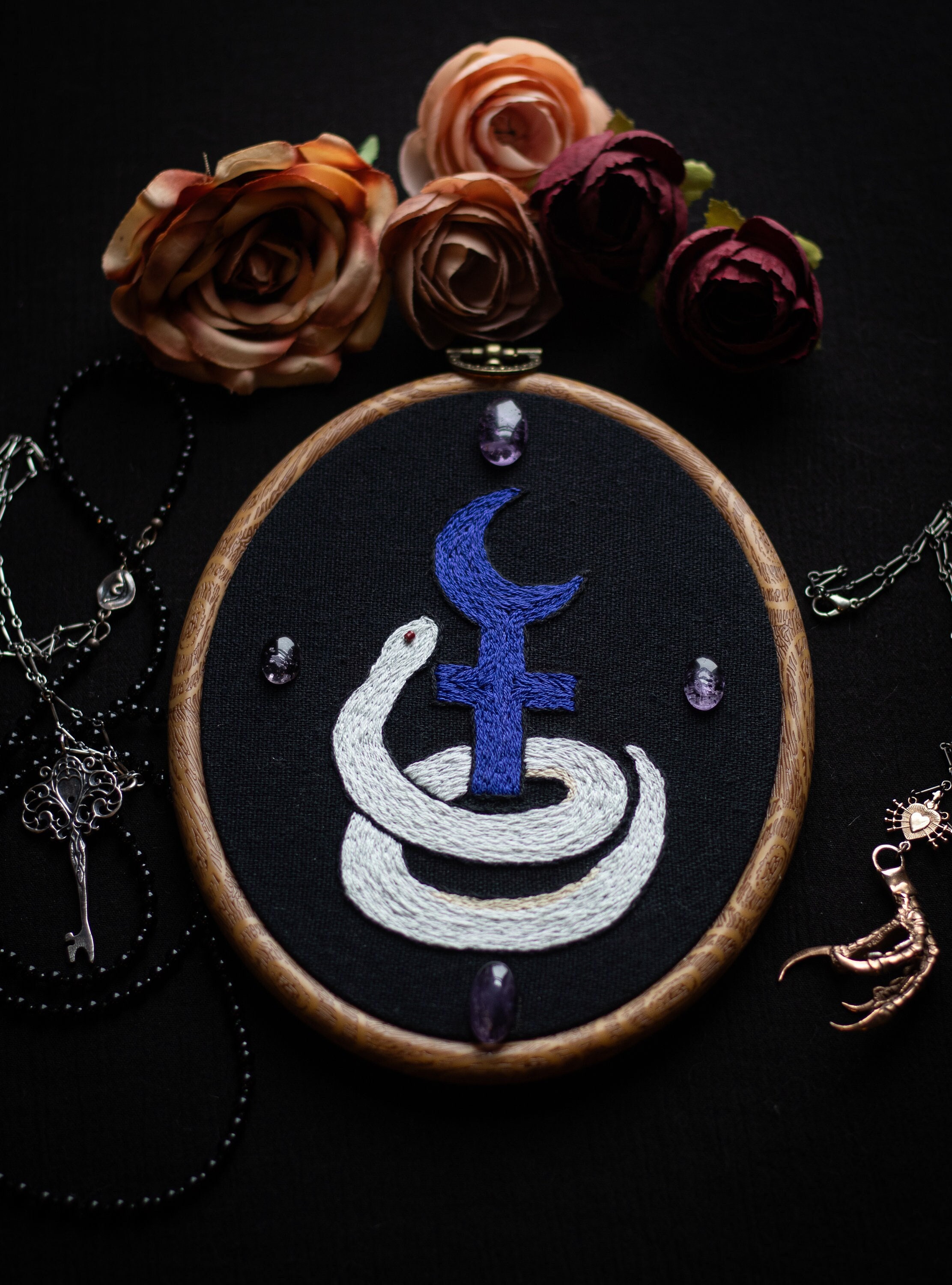Lilith Embroidery - Etsy