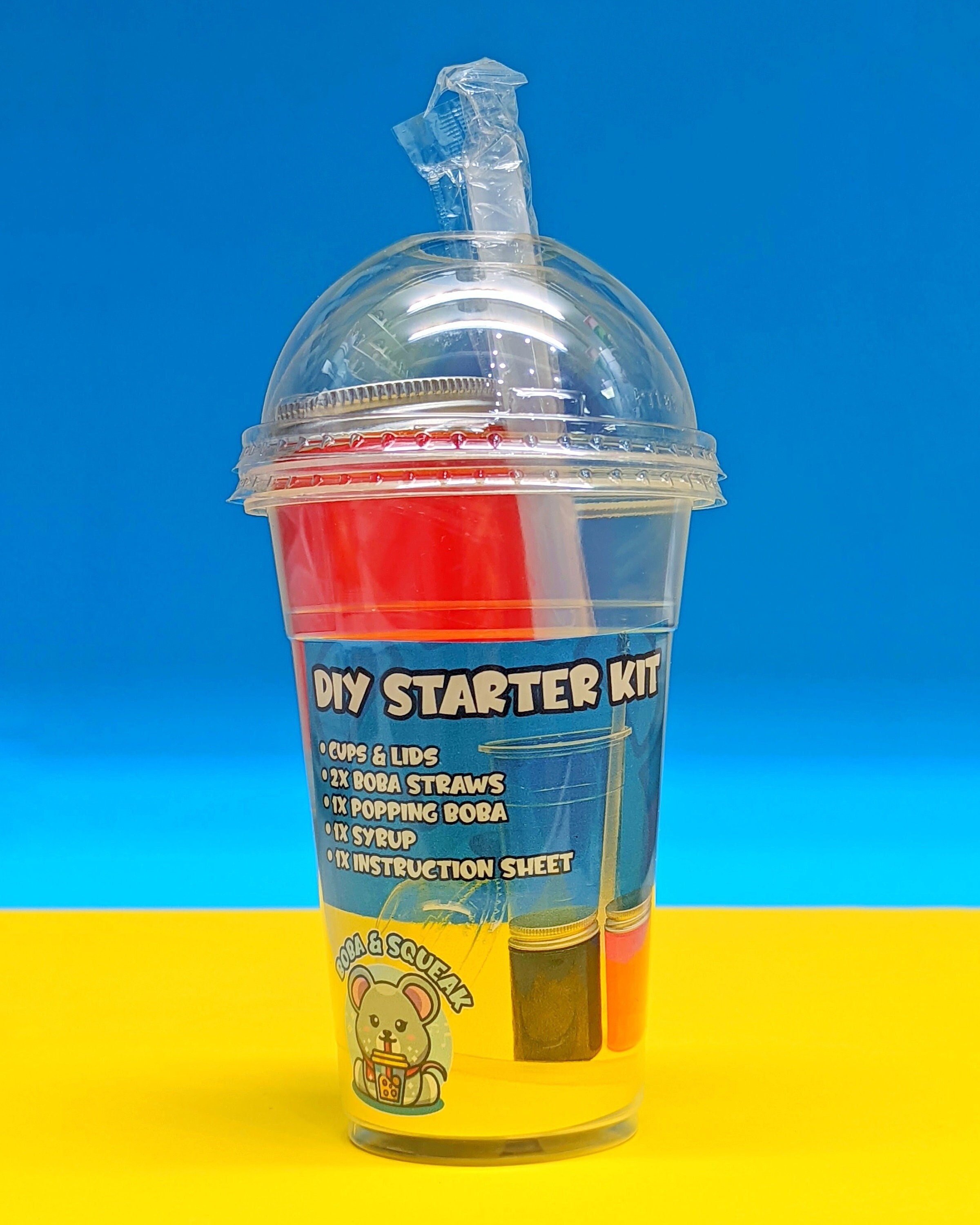 DIY Boba Kit / Popping Boba Kit / Bubble Tea Kit - Etsy UK