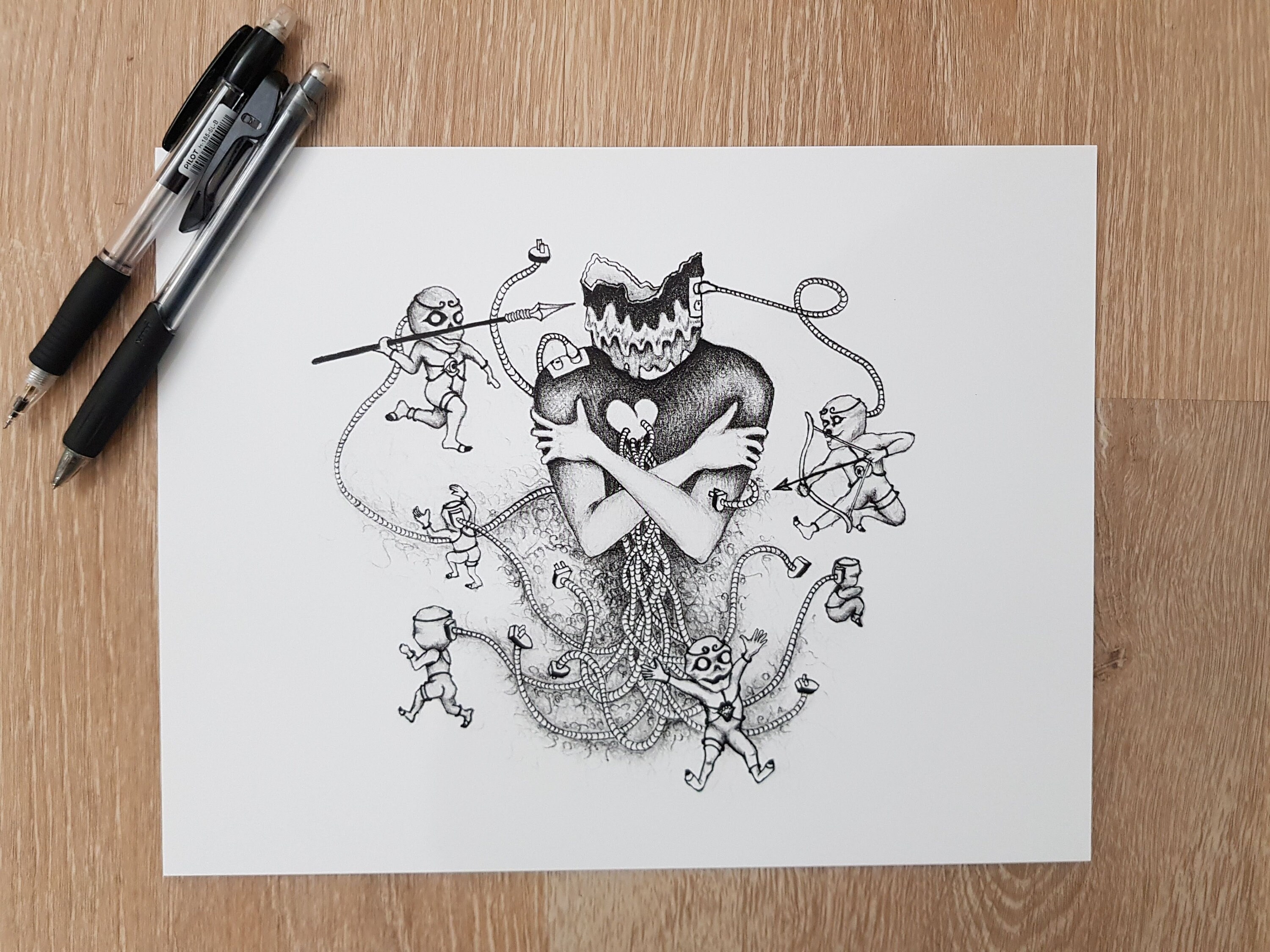 Odd Pencil Drawings