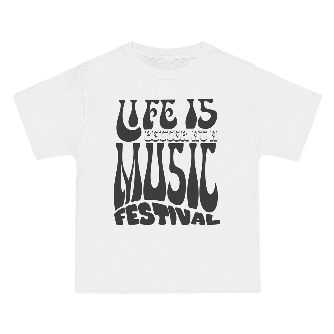 Retro Music Festival T-shirt, Groovy Music Tee, Summer Concert Shirt, Festival Wear, Vintage ...