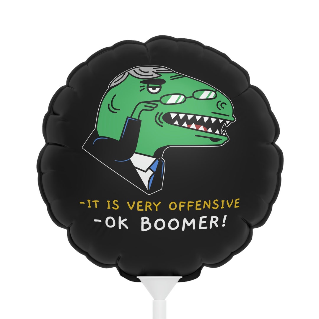 Funny Boomer Balloons round and Heart-shaped, 6 - Etsy