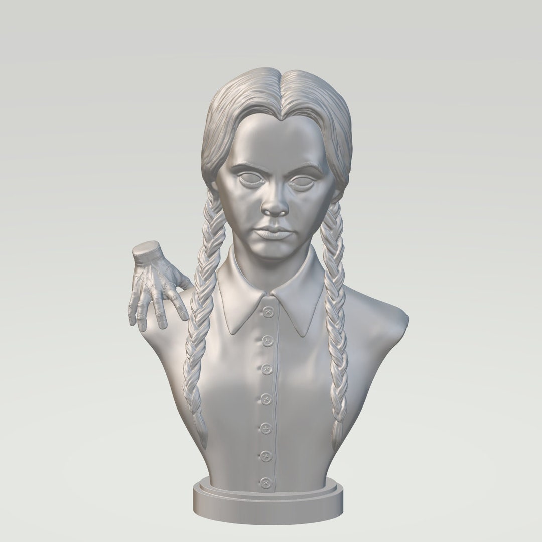 Wednesday STL File for 3D Printer - Etsy México