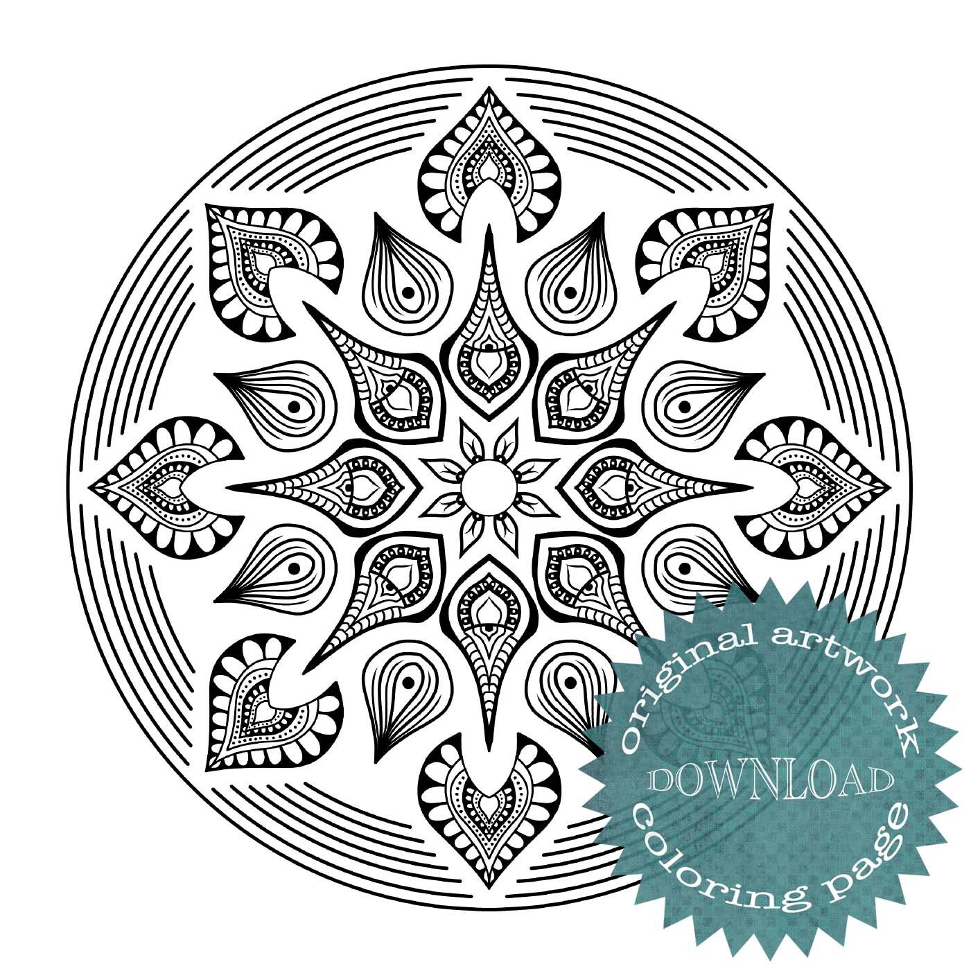 Pointing Hand Coloring Page