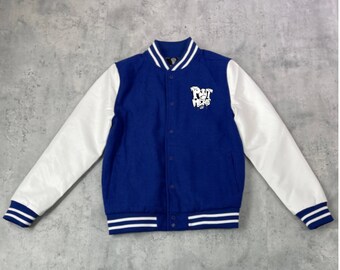 Royal Blue Men’s Varsity Jacket - Etsy