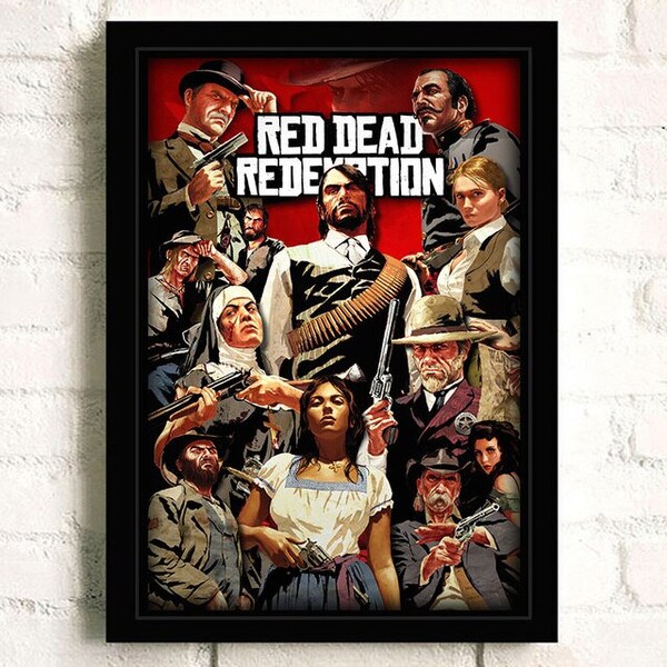 Red Dead Redemption 2 Poster - Etsy
