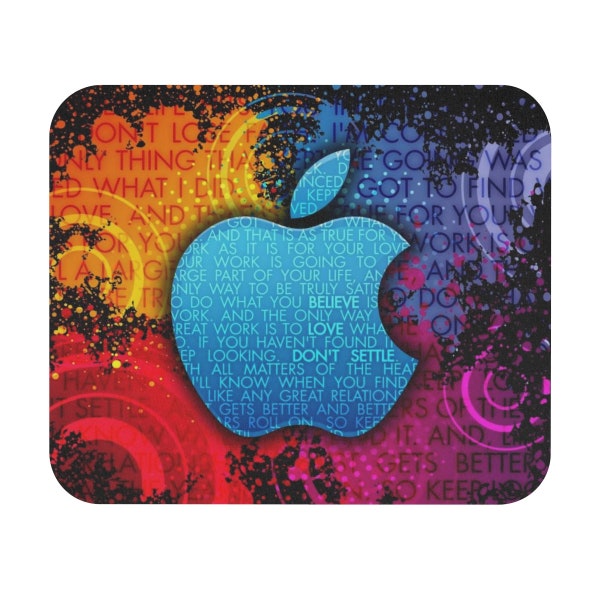 Apple Logo Mouse Pad - Etsy