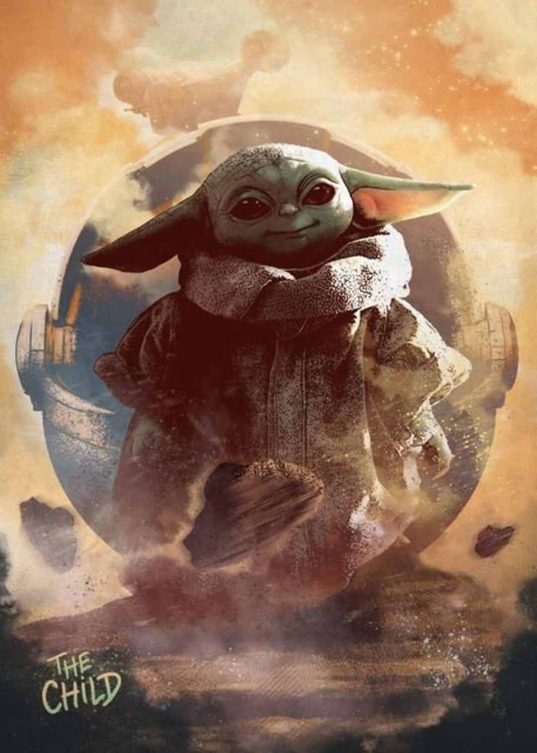 The Mandalorian Poster Star Wars Poster Grogu Posters - Etsy