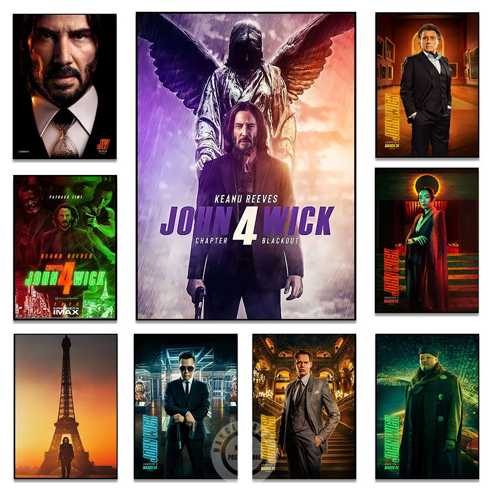 John Wick 4 Poster, John Wick: Chapter 4 Poster