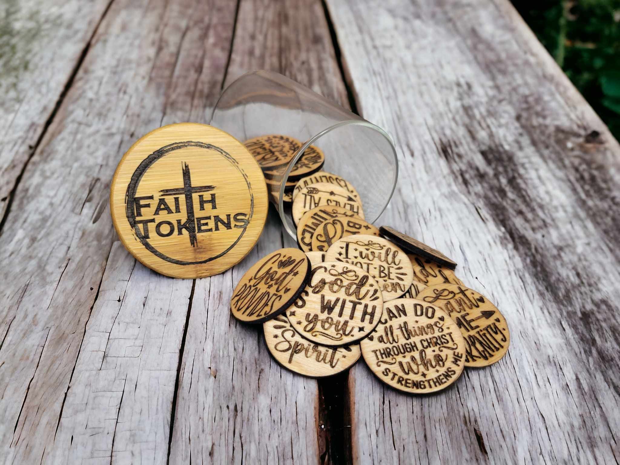 Faith-inspired Affirmation Tokens - Etsy