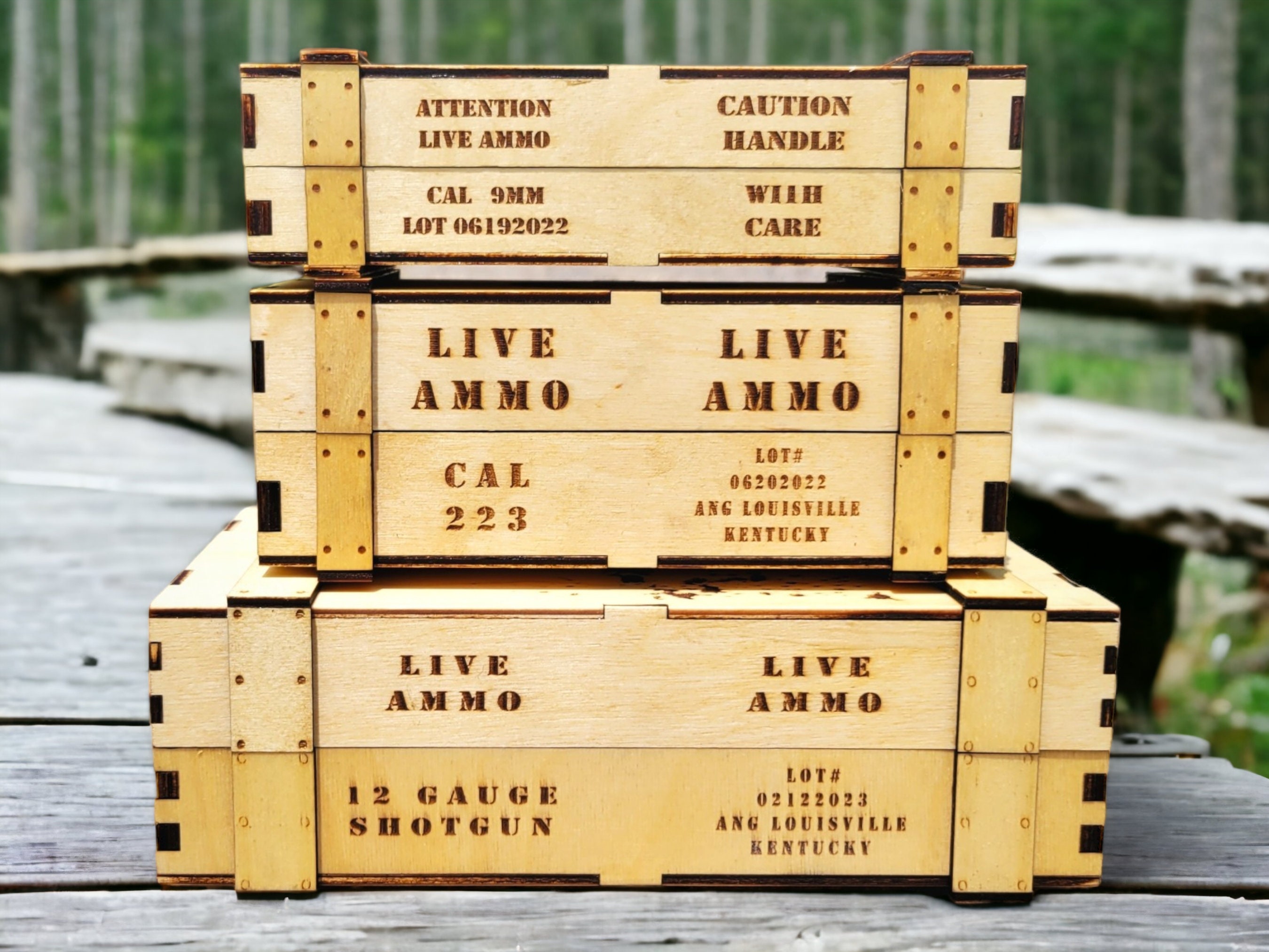 Personalized Ammo Crates - Etsy