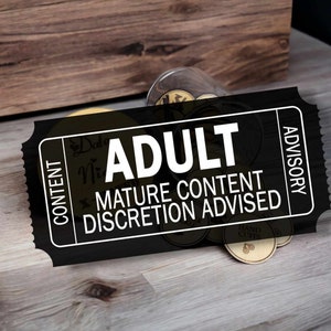 X-rated Date Night Tokens - Etsy