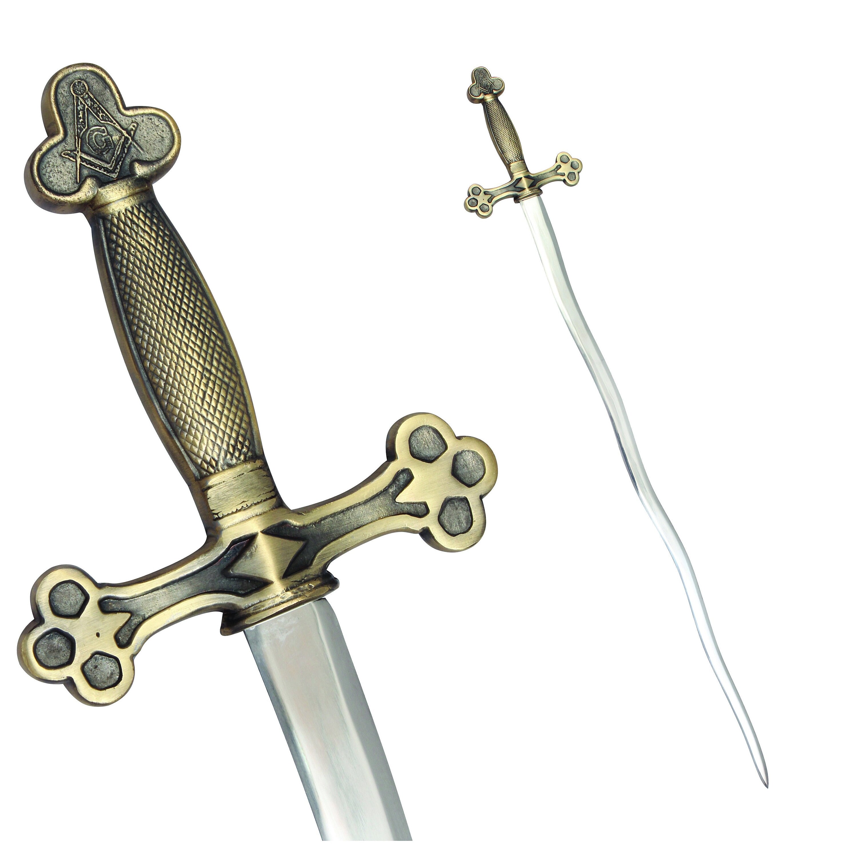 Masonic Sword Snake Flaming Sword Square Compass With G and - Etsy