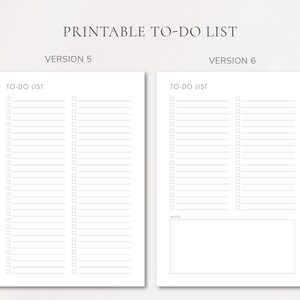 To Do Lists Printable, To-do List Print, To-do List Tracker, To-do ...