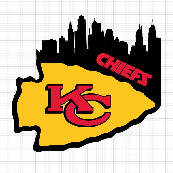 Kc Chiefs Stencil - Etsy