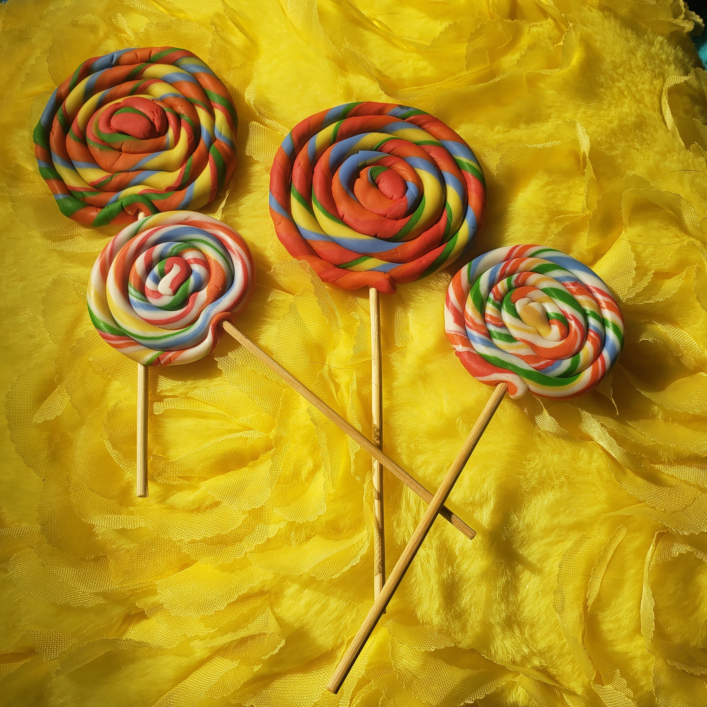 Fake Lollipop Decor Prop 1.5 or 2 Inch - Etsy
