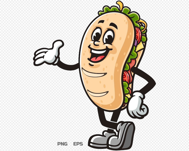 Sub Sandwich, Submarine Sandwich Cartoon Mascot Illustration Character ...