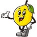 Lemon Cartoon Mascot Illustration Design Character Vector - Etsy